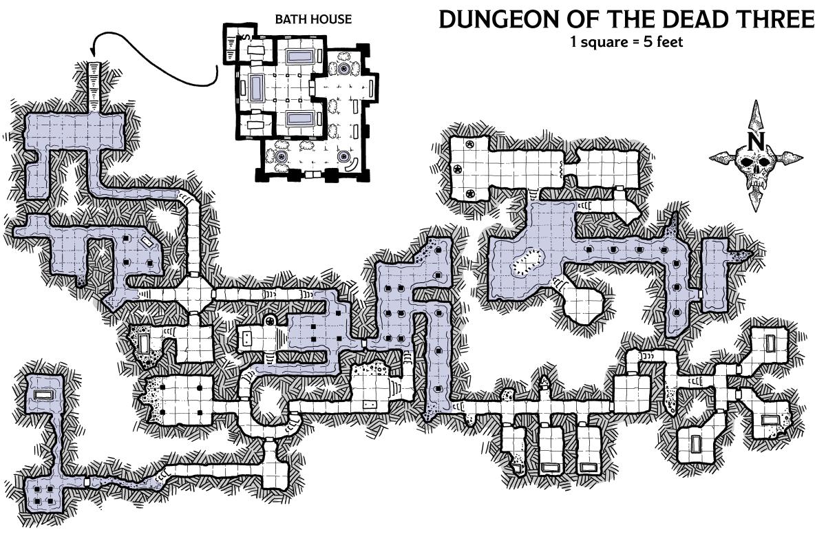 Dungeon of the Dead Three — Descent Into Avernus :: A book of many things