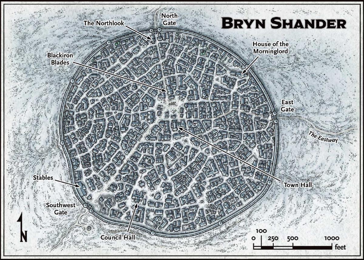 Bryn Shander — Rime of the Frostmaiden :: A book of many things